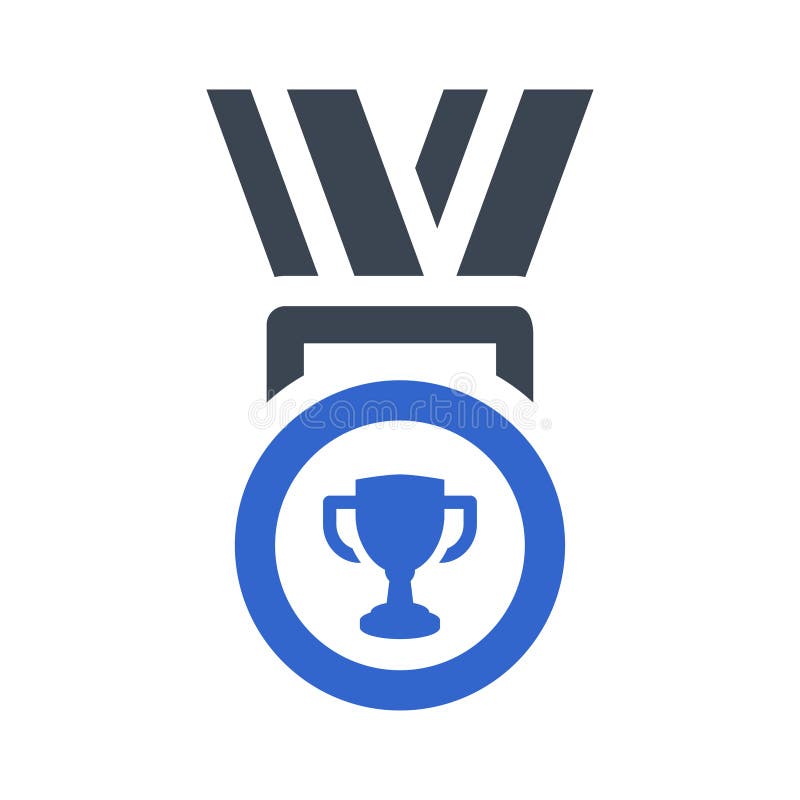 Champion Medal Icon Design Element Suitable for Websites, Print Design ...