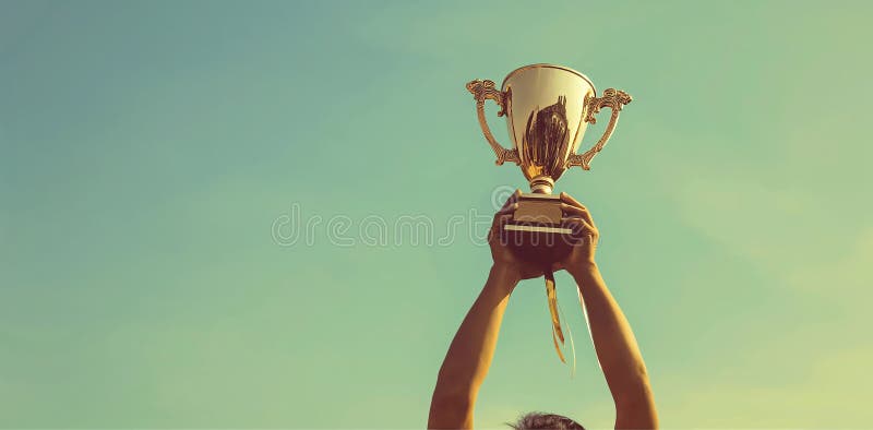 Champion S Glory - Celebrating Top Performance with a Trophy Stock ...