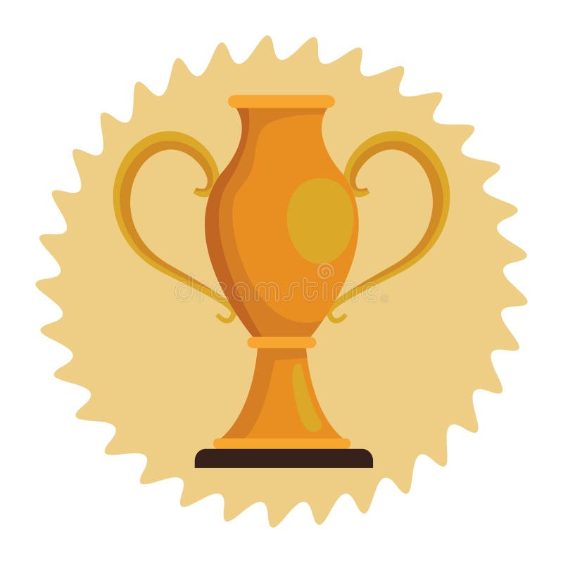 Champion Victory Element Cartoon Stock Vector - Illustration of design ...