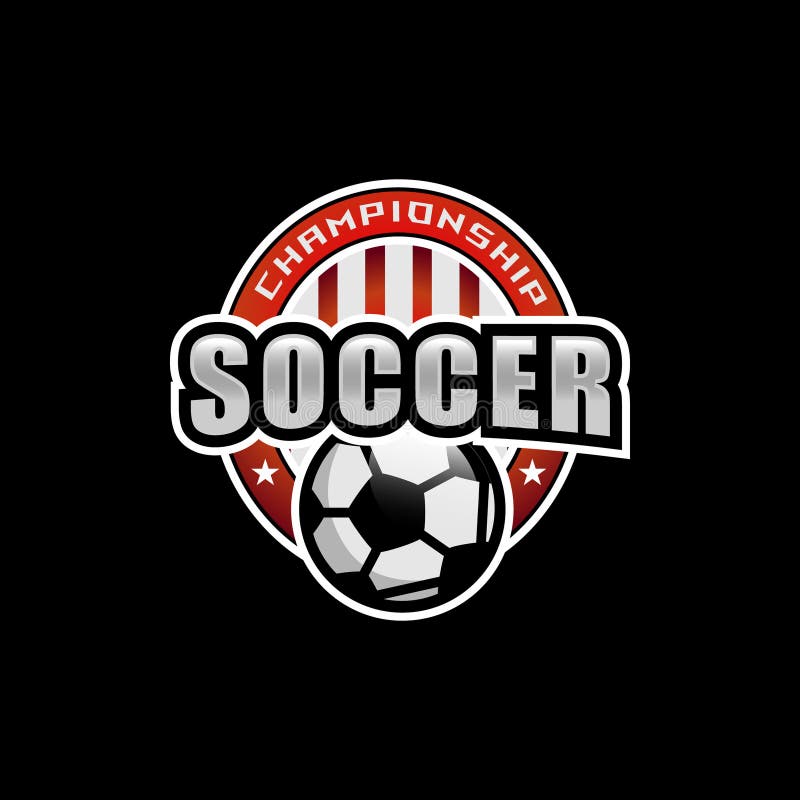 Championship Soccer Logo Template Design Vector Stock Vector ...