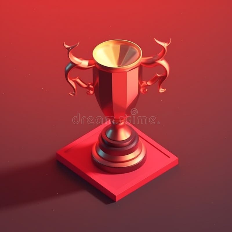 Isometric Image of Interior Office Produced with Cyberpunk Style. Stock ...