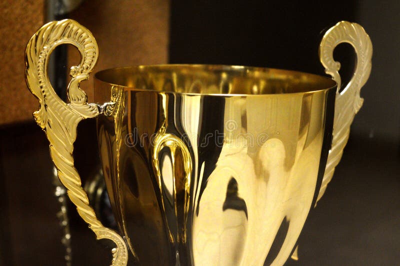 Championship Trophy Win stock photo. Image of achievement - 114159804