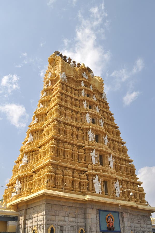 Chamundeshwari Temple. stock photo. Image of stone, ruin - 30595138