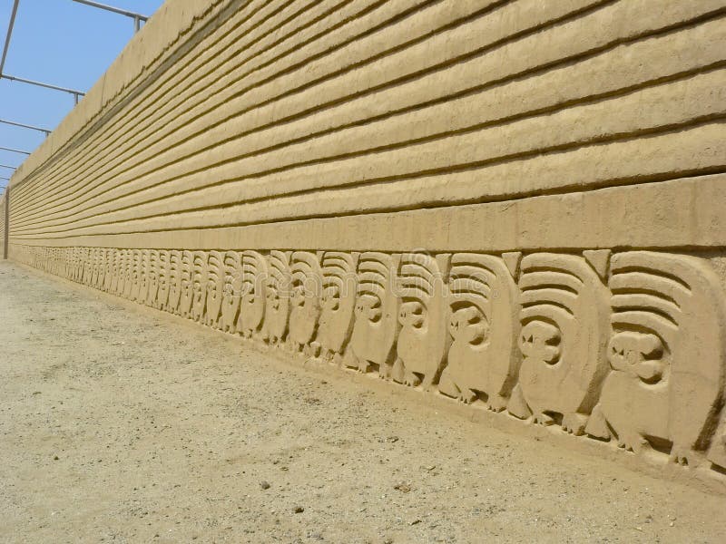 Chan Chan, Peru. stock image. Image of chim, latin, chan - 15563481
