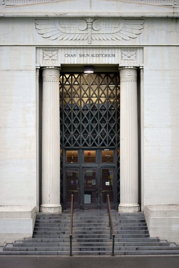 Chan Shun Auditorium University Berkeley Immagine Stock Editoriale ...