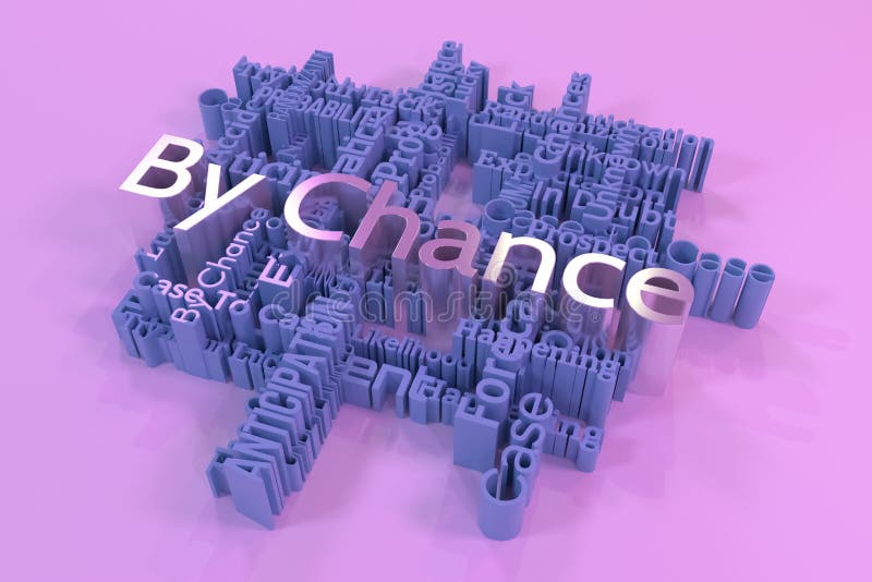 By Chance, Dice Keyword Words Cloud. for Web Page, Graphic Design ...