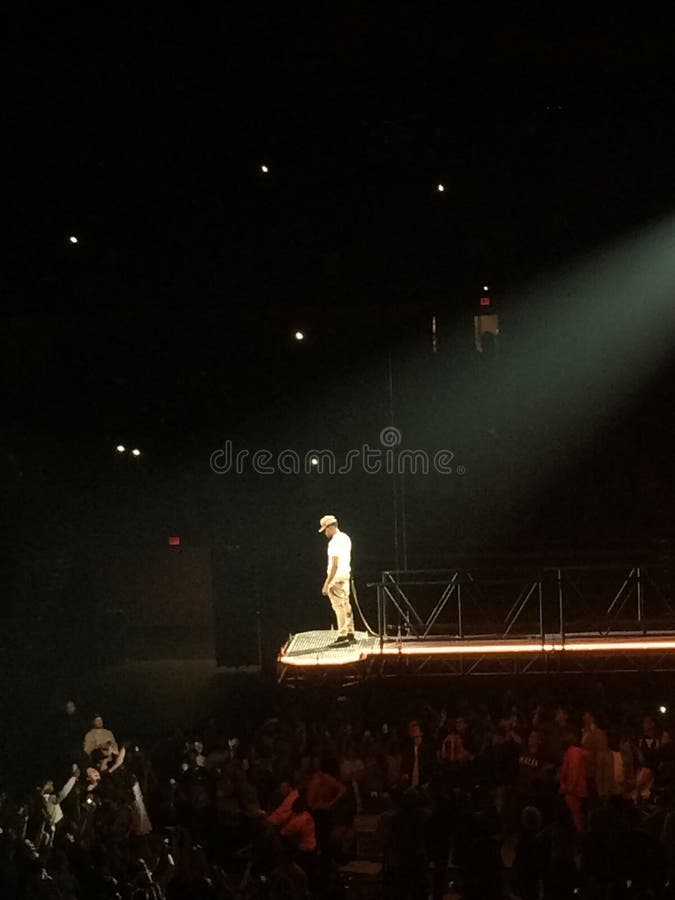 Chance the Rapper Concert editorial stock image. Image of ...