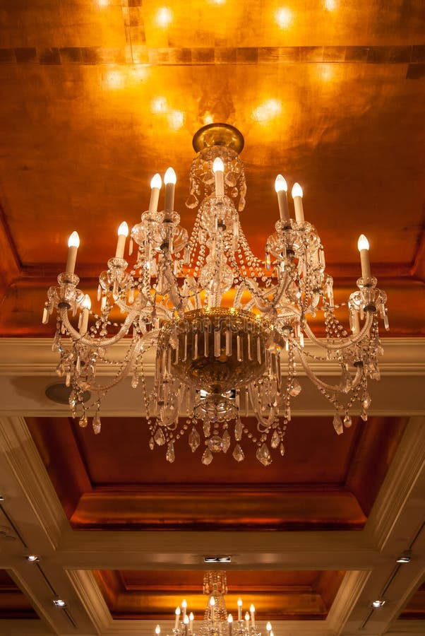 Chandelier stock photo. Image of hang, hall, decoration - 32070044