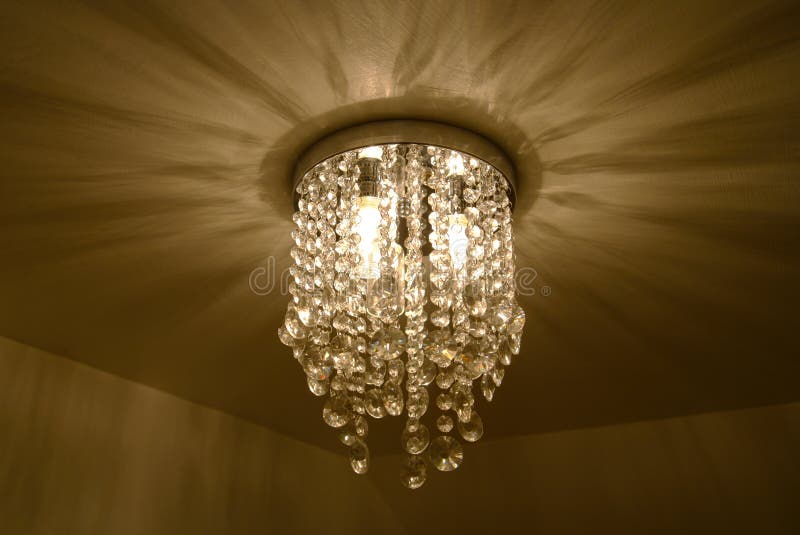 Chandelier Light Fitting Abstract Stock Photo - Image of lighting ...