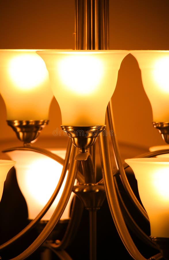 Chandelier lights stock photo. Image of magnificent, decorative - 23029140