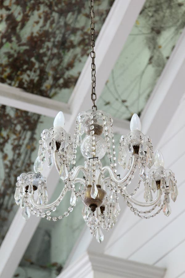 Chandelier stock photo. Image of perspective, inside - 80893184