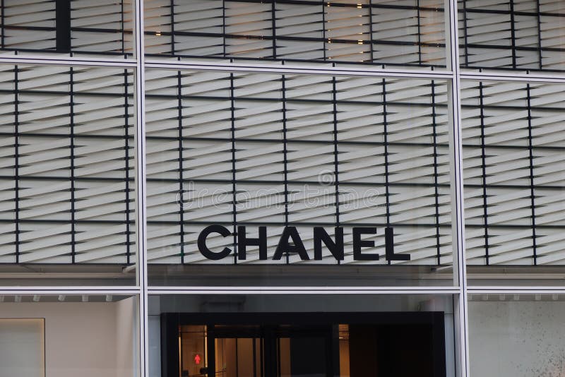 CHANEL store in Ginza editorial stock photo. Image of travel - 347103158