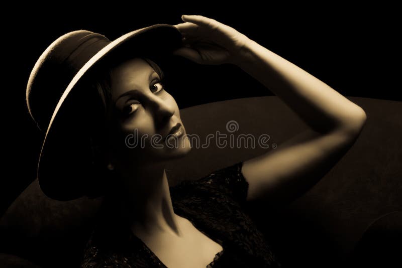 Chanel style stock photo. Image of actress, glamor, luxury - 26060804