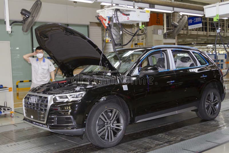 Audi Manufacturing Assembly Line in China Editorial Stock Image - Image ...