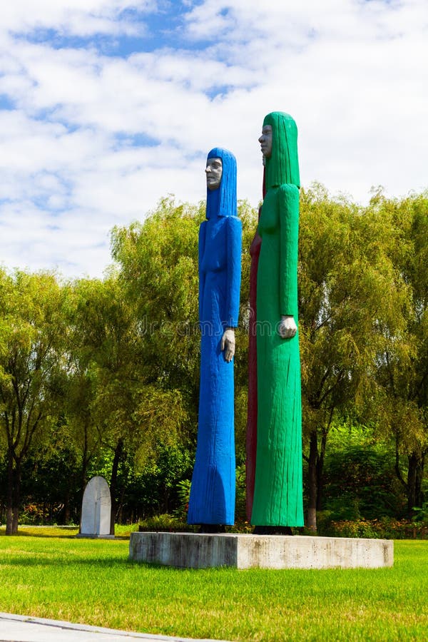 Human-shaped Stone Sculpture in an Ancient Megalithic Settlement on ...