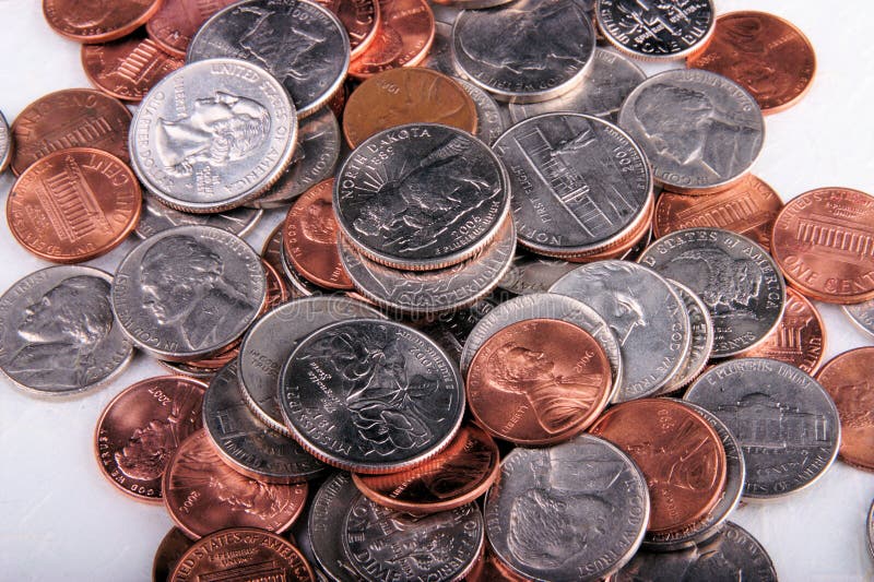 Change stock image. Image of bank, united, five, money - 14333797