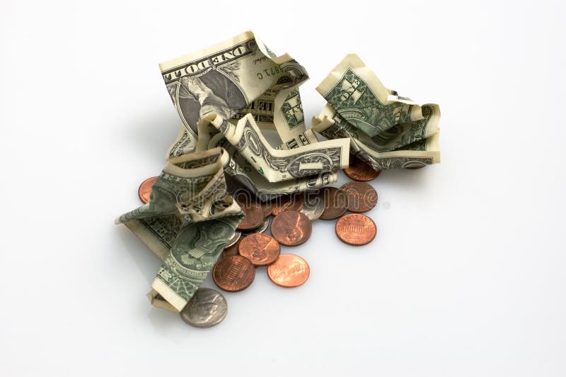 Money in a pot. stock image. Image of lock, bank, metal - 7495761