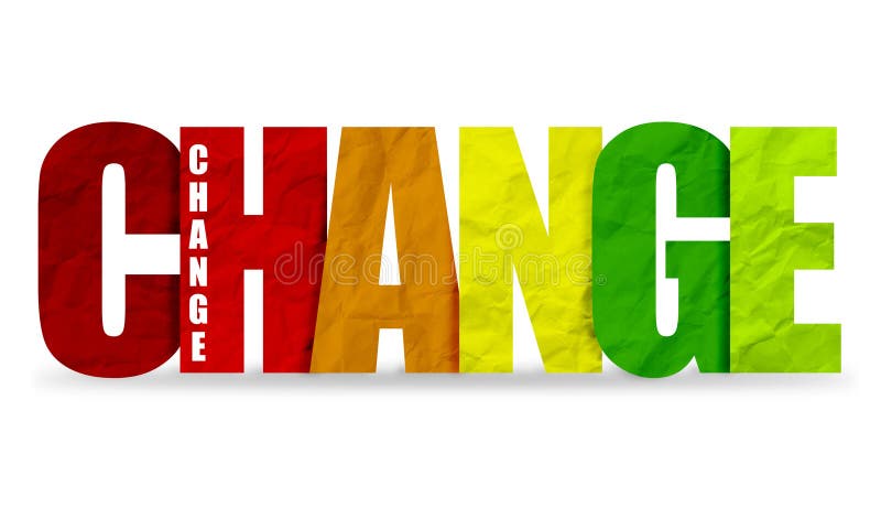 Change banner illustration stock illustration. Illustration of ...