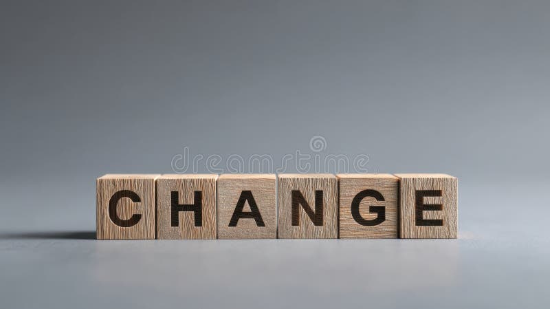 The Change Blocks Symbolizing Transformation and Growth in Business and ...