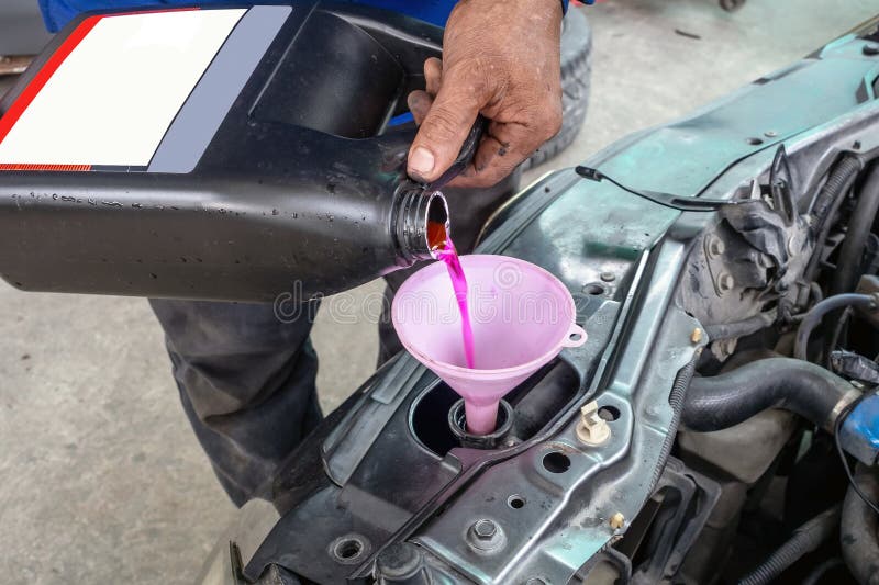 Change Car Coolant To Increase Efficiency in Cooling the Engine Stock ...