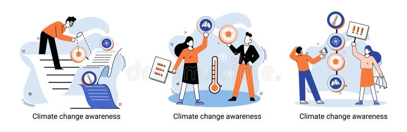 Change Climate Awareness Metaphor, Saving Planet, World Environment Day ...