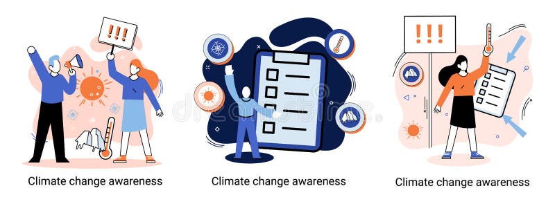 Change Climate Awareness Metaphor, Saving Planet, World Environment Day ...