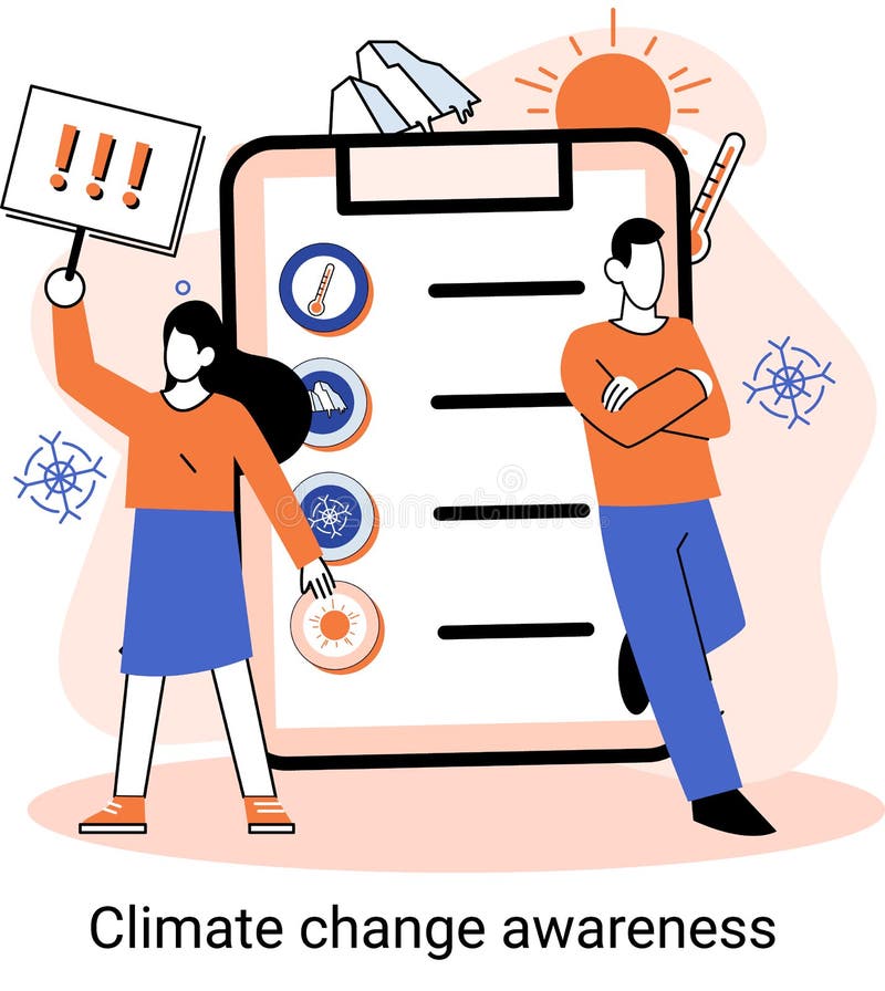 Change Climate Awareness Metaphor, Saving Planet, World Environment Day ...