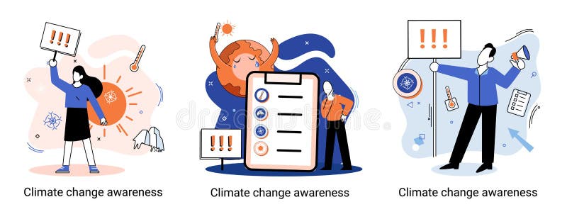 Change Climate Awareness Metaphor, Saving Planet, World Environment Day ...