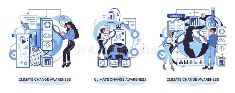 Change Climate Awareness Metaphor, Saving Planet, World Environment Day ...