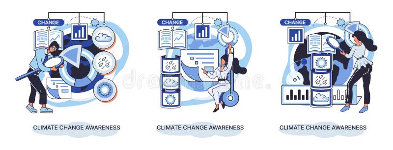Change Climate Awareness Metaphor, Saving Planet, World Environment Day ...