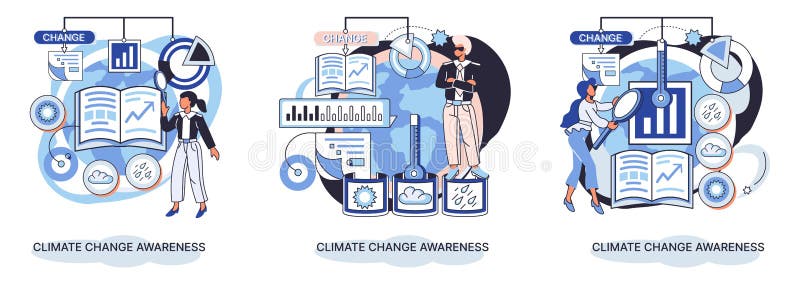 Change Climate Awareness Metaphor, Saving Planet, World Environment Day ...