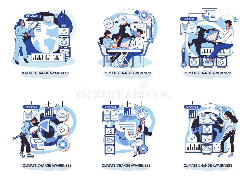 Change Climate Awareness Metaphor, Saving Planet, World Environment Day ...