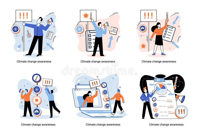 Change Climate Awareness Metaphor, Saving Planet, World Environment Day ...