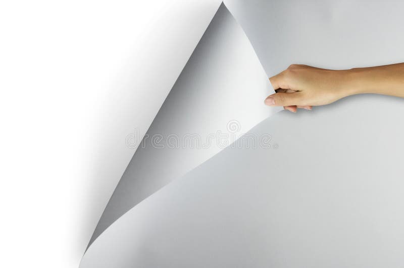 Change concept, Open paper stock photo. Image of abstract - 172710030