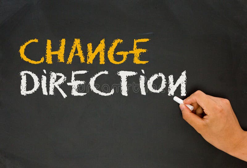 Change Direction.be Different Stock Image - Image of concept ...