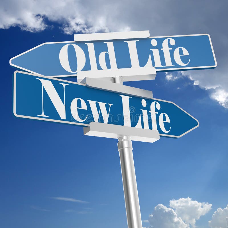 Change Directions with Conservative and Liberal Signs Stock ...