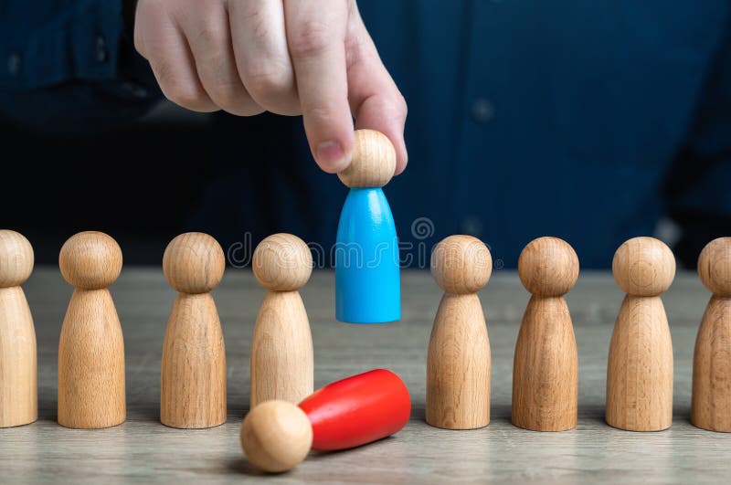 Change of Employees on Staff. Replacing an Old Worker with a More Loyal ...