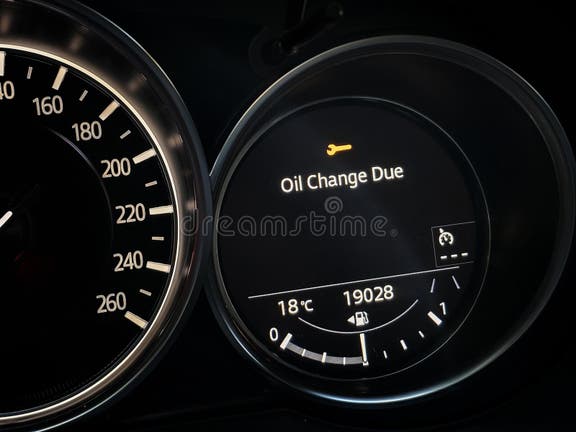 Change Engine Oil Soon Warning Light, Oil Change Due Service Soon Stock ...