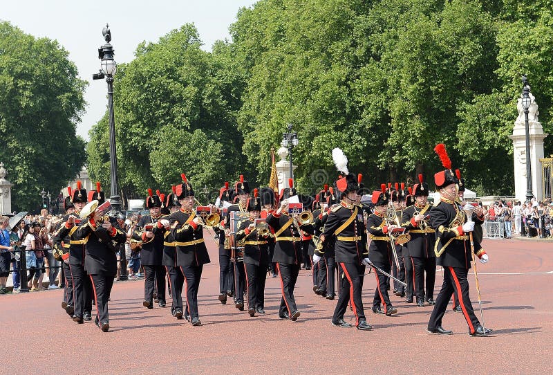 Change of the Guard, London Editorial Stock Image - Image of change ...