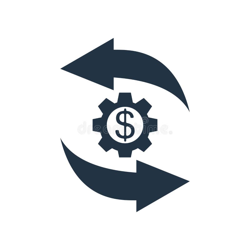 Change Icon Vector Isolated on White Background, Change Sign Stock ...