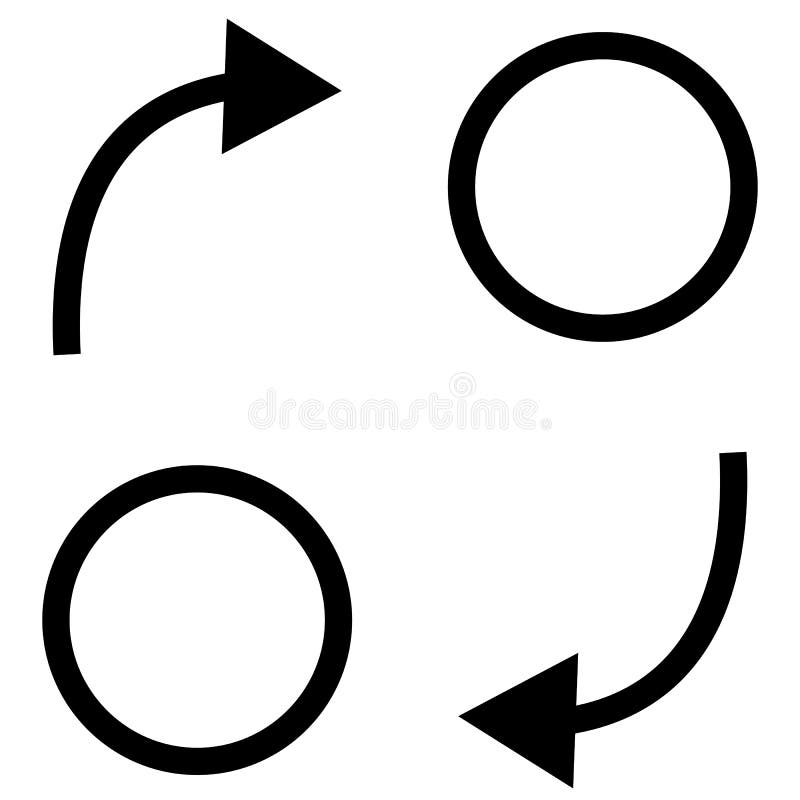 Change Icon on White Background. Transfer Sign. Flat Style Stock Vector ...