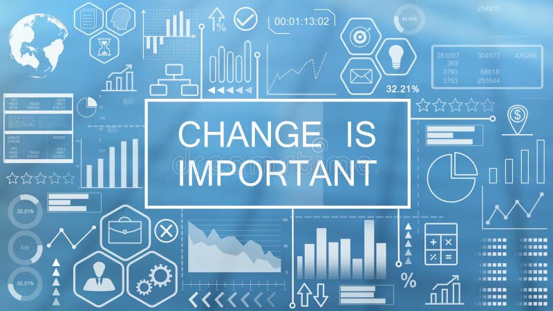 Change is Important, Animated Typography Stock Footage - Video of ...