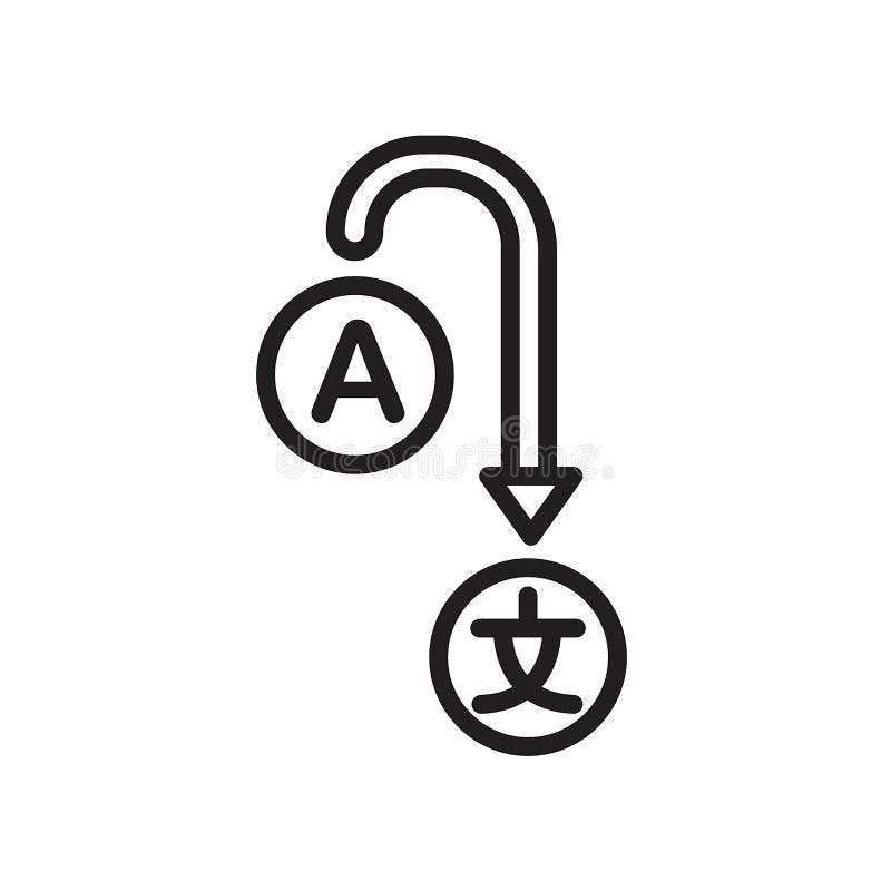 Change Language. Vector Icon in Gradient Style Stock Vector ...