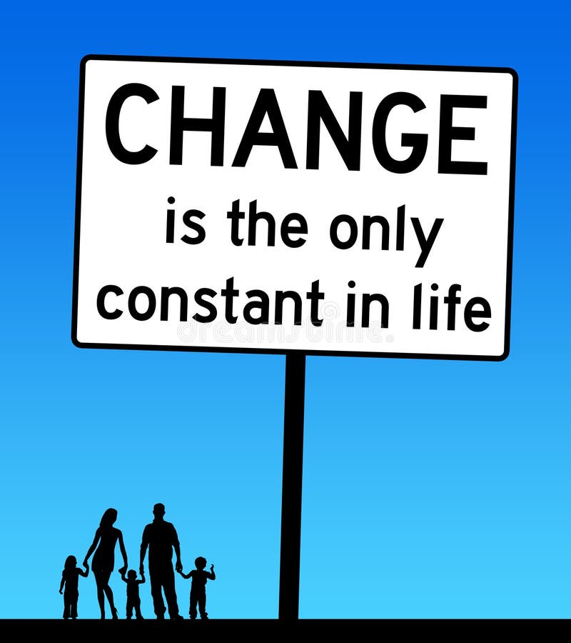 Change life family stock illustration. Illustration of costs - 101648066