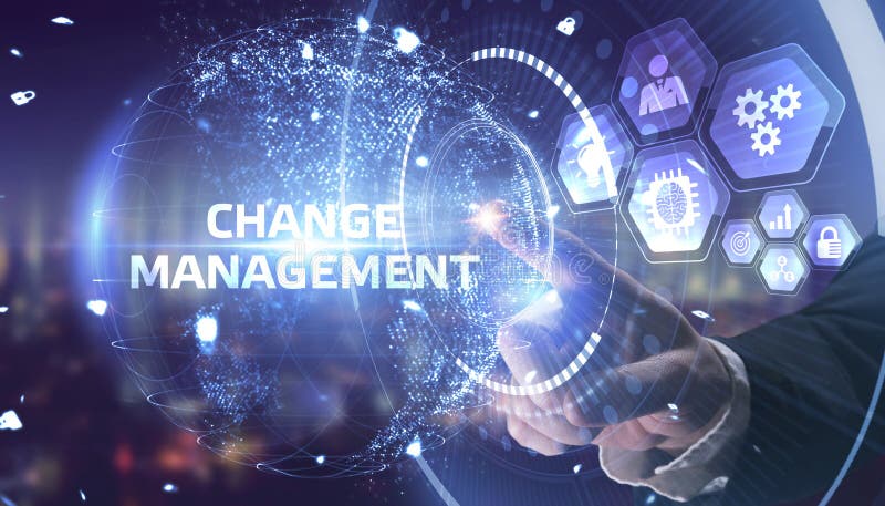 CHANGE MANAGEMENT, Business Concept. Business, Technology, Internet and ...