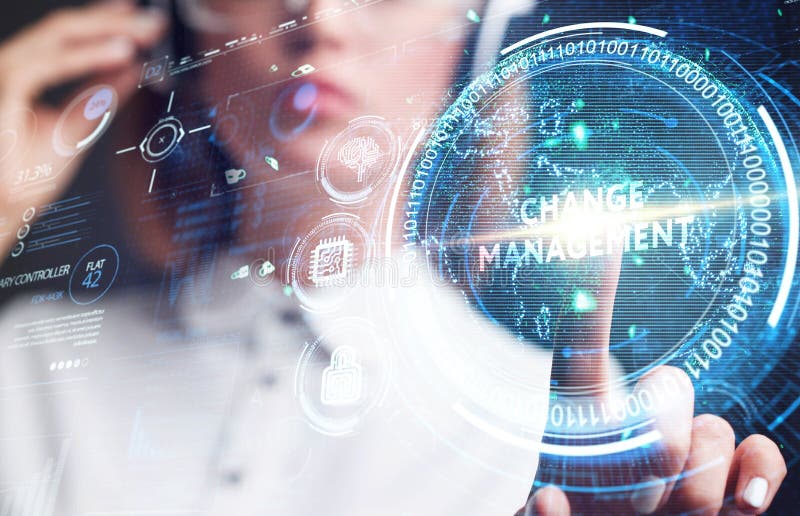 CHANGE MANAGEMENT, Business Concept. Business, Technology, Internet and ...