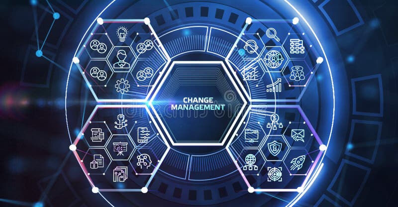 CHANGE MANAGEMENT, Business Concept. Business, Technology, Internet and ...