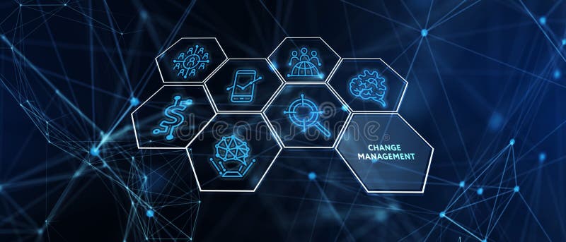 CHANGE MANAGEMENT, Business Concept. Business, Technology, Internet and ...