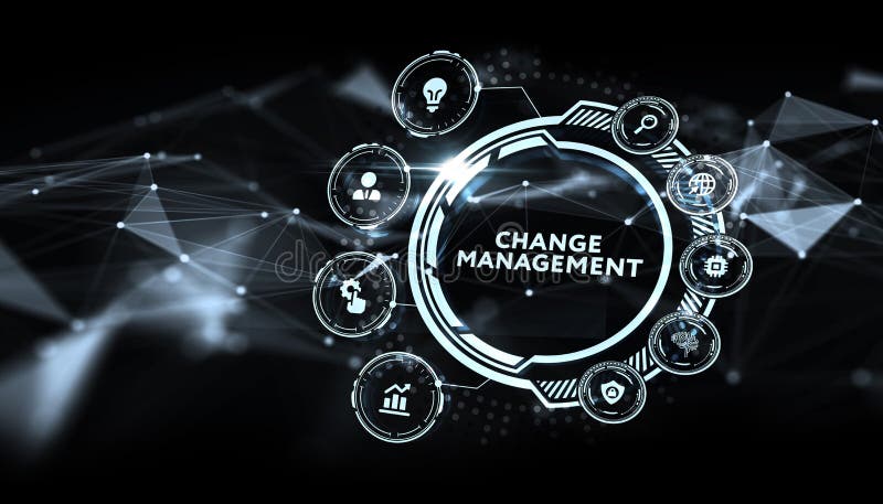 CHANGE MANAGEMENT, Business Concept. Business, Technology, Internet and ...