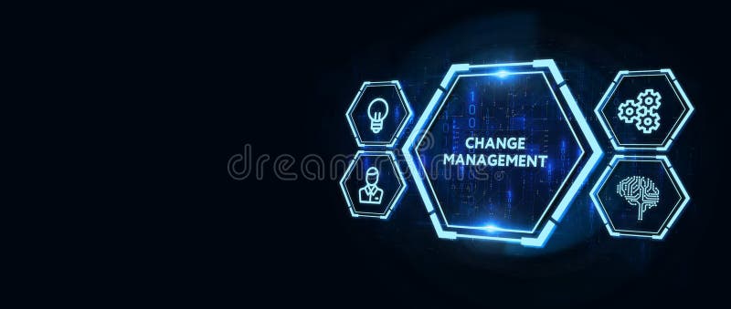 CHANGE MANAGEMENT, Business Concept. Business, Technology, Internet and ...